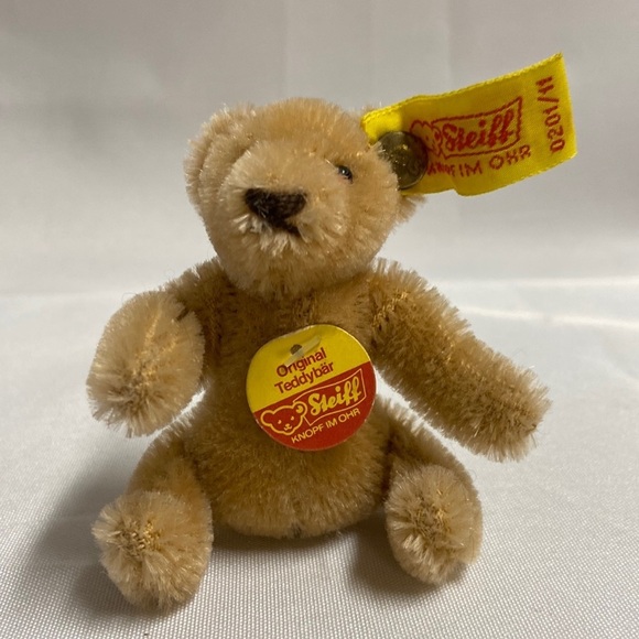 steiff | Toys | Steiff Limited Edition 3 Strawberry Blonde Mohair Teddy Bear With Tag 2011 ...
